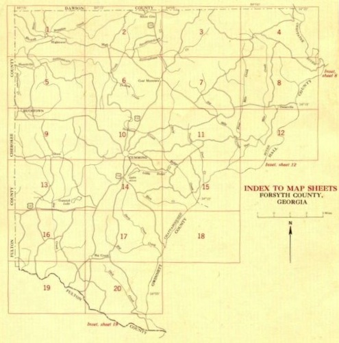 Forsyth County - Maps
